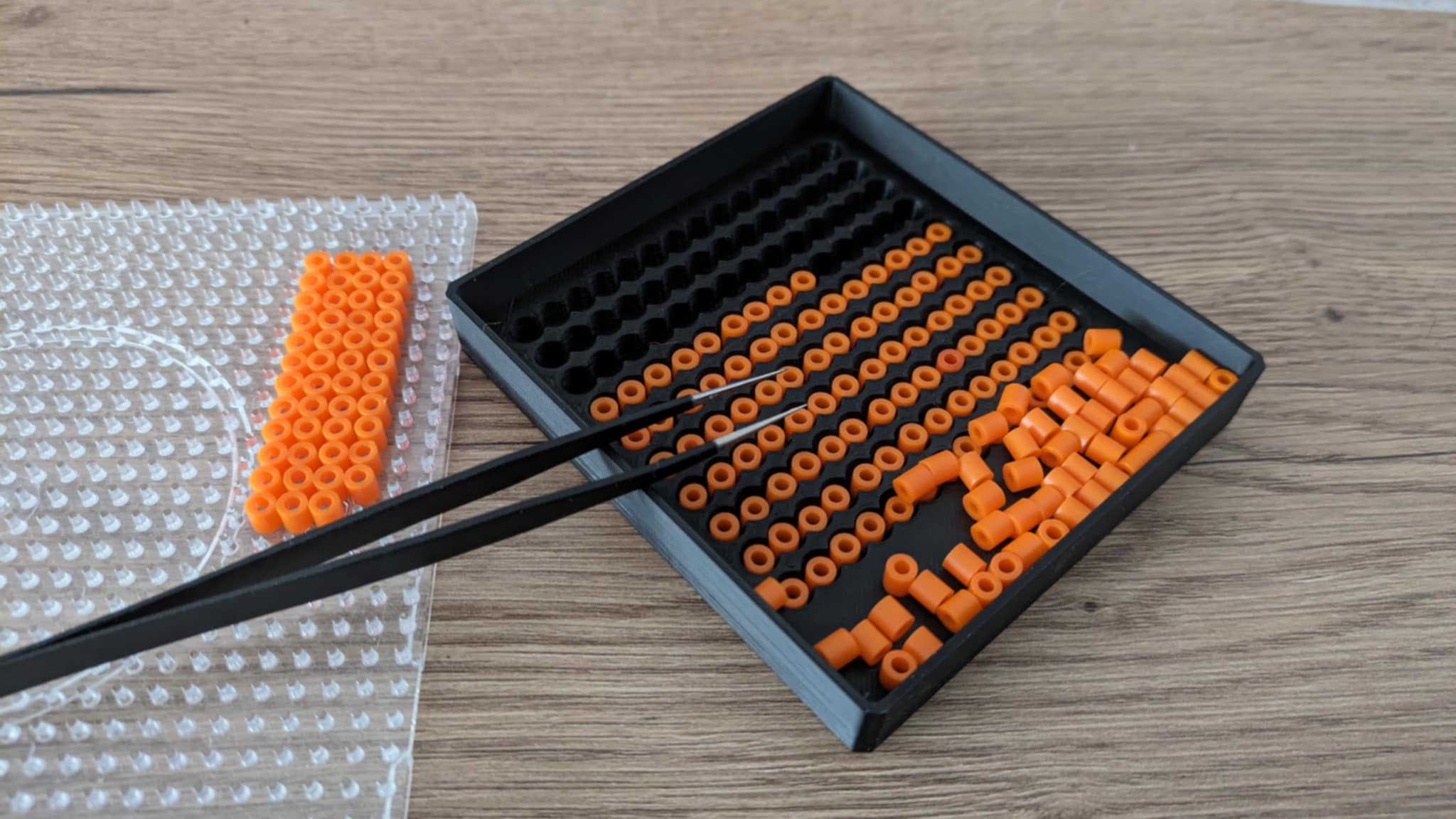 Perleholder til midi perler - Perlepakken